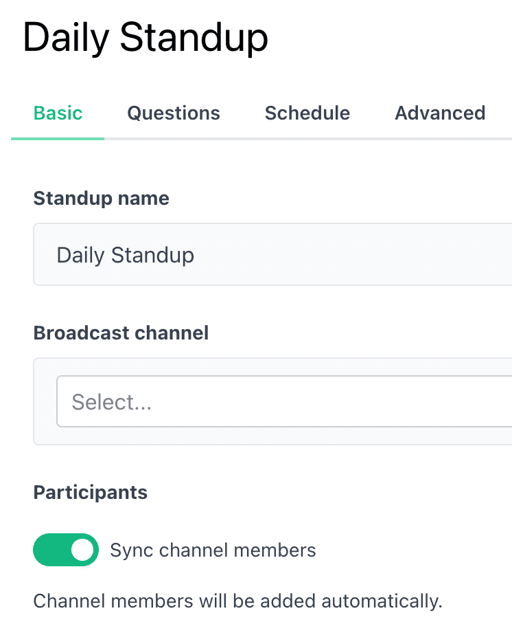 Standup Buddy Standup Bot For Slack